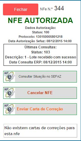 Busca de Notas Fiscais Eletrônicas (NFe) Emitidas (Visualizar/Reimprimir Danfe, Baixar XML ...